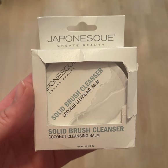 Japonesque | Makeup | Nib Japonesque Solid Brush Cleanser Coconut Cleansing Balm 2 Oz | Poshmark